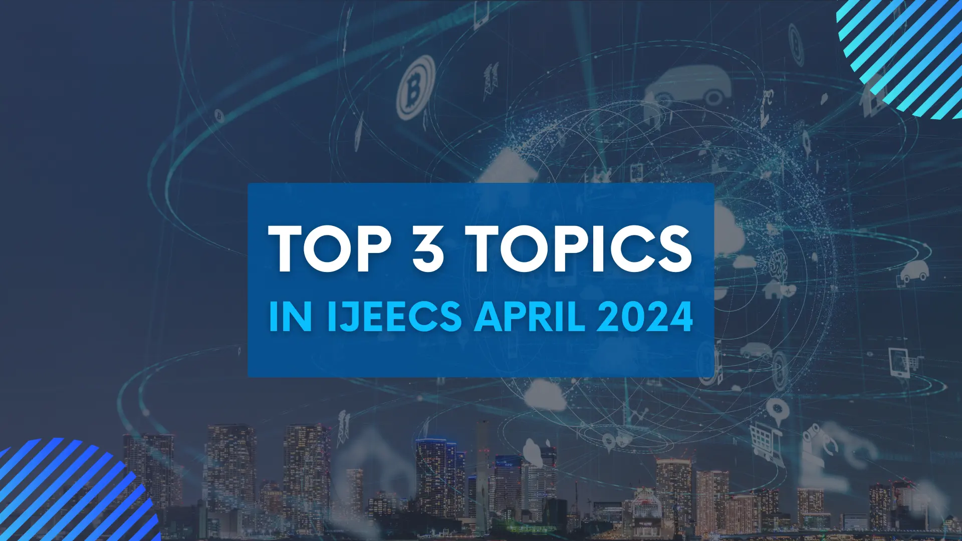 Top 3 topics in IJ-ICT April 2024 - IPMU