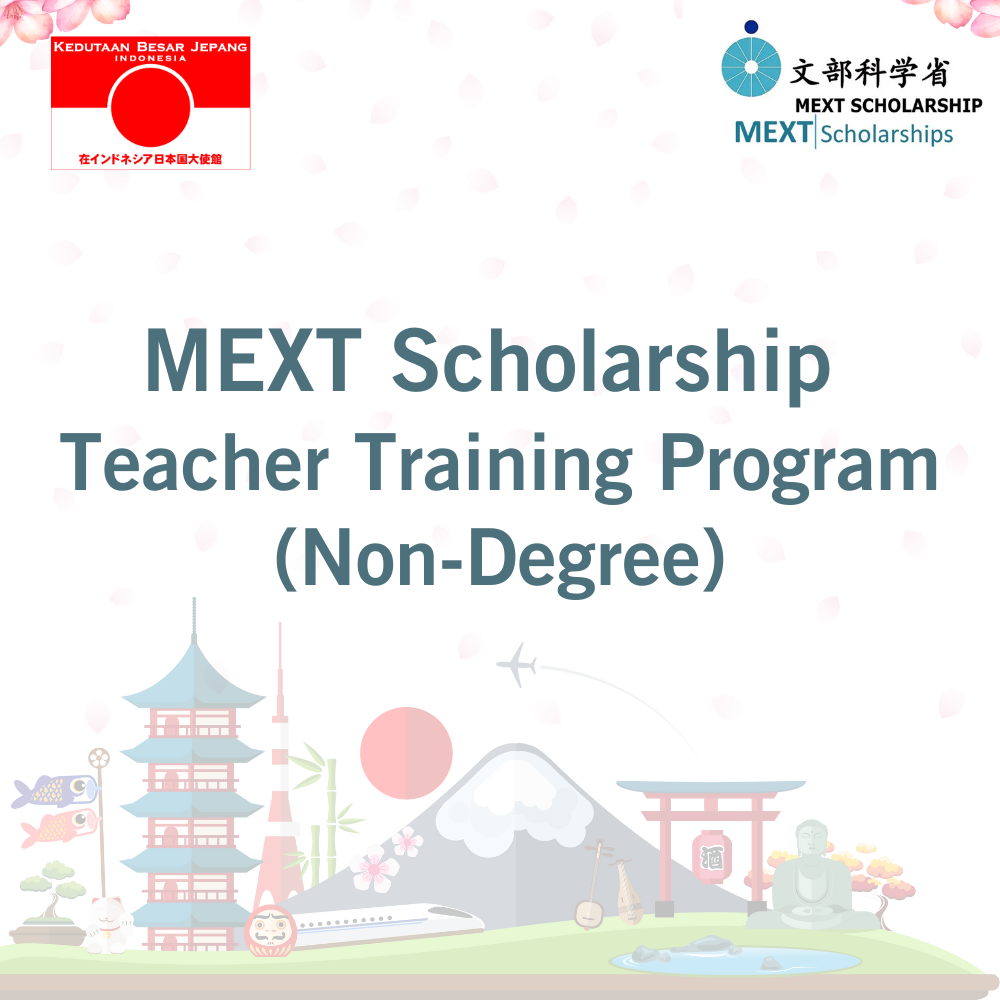 How to Apply MEXT Scholarship Teacher Training Program (Non-Degree) 2025 - IPMU