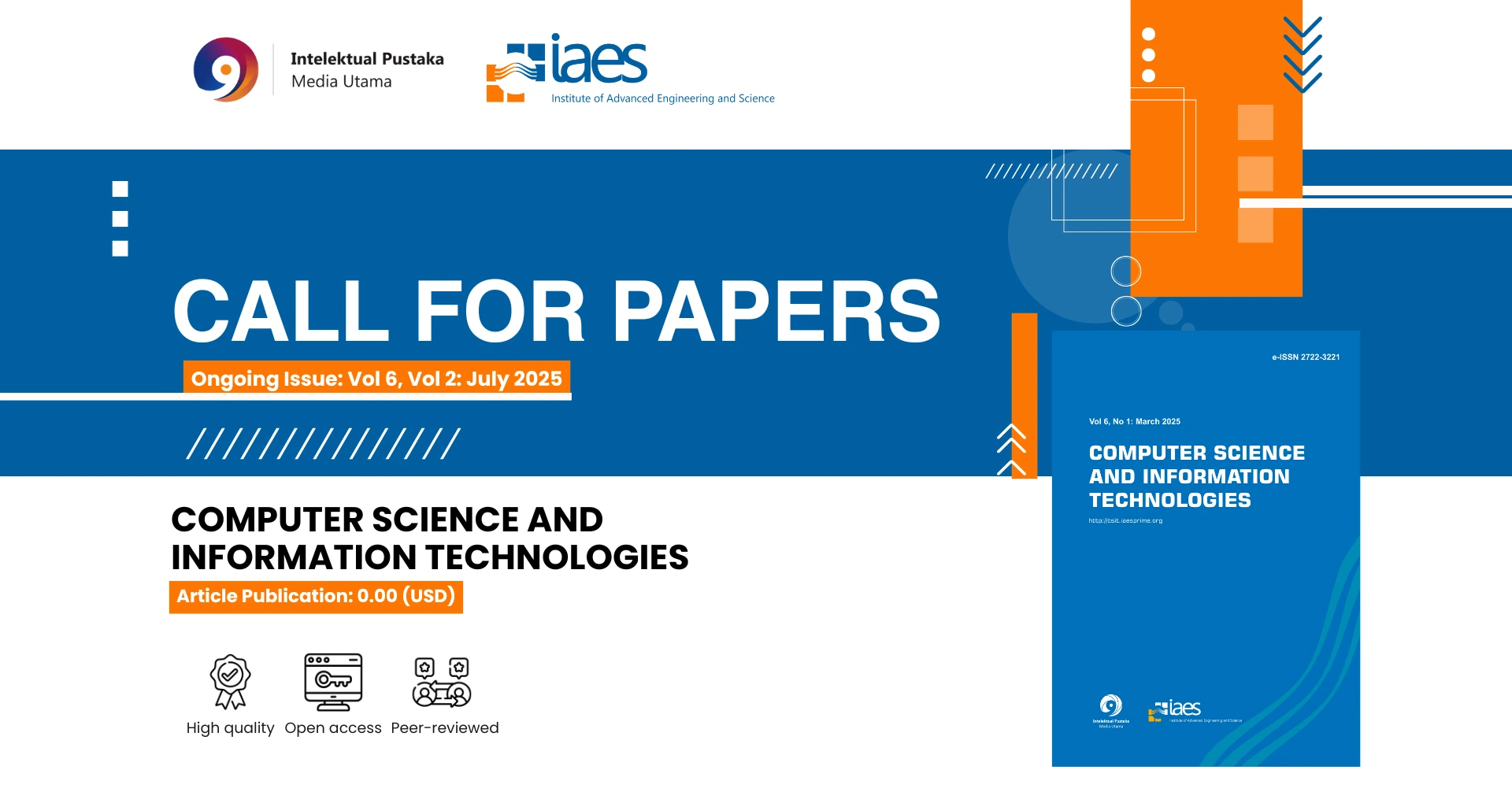 CALL FOR PAPERS: CSIT 2025 - IPMU